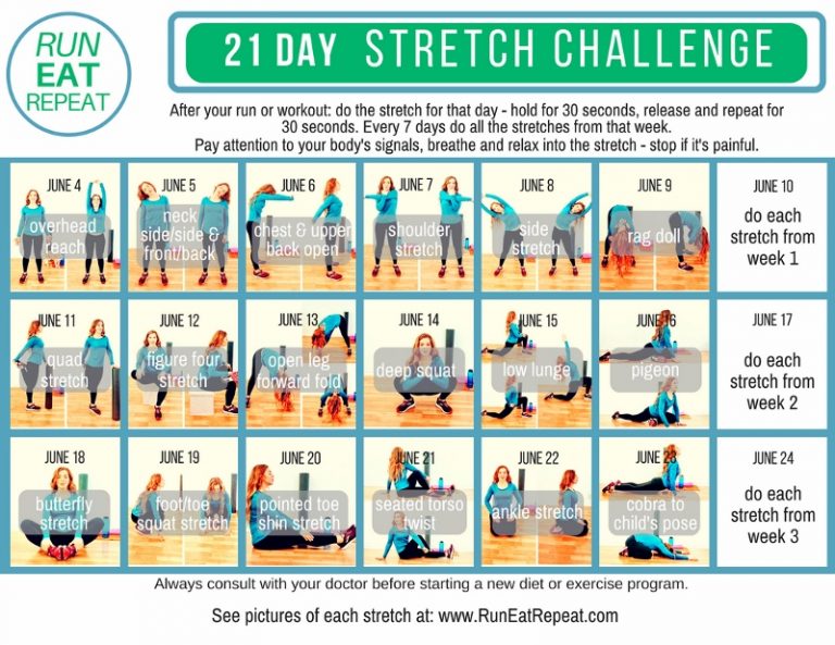 Best Runner Stretches - Run Eat Repeat