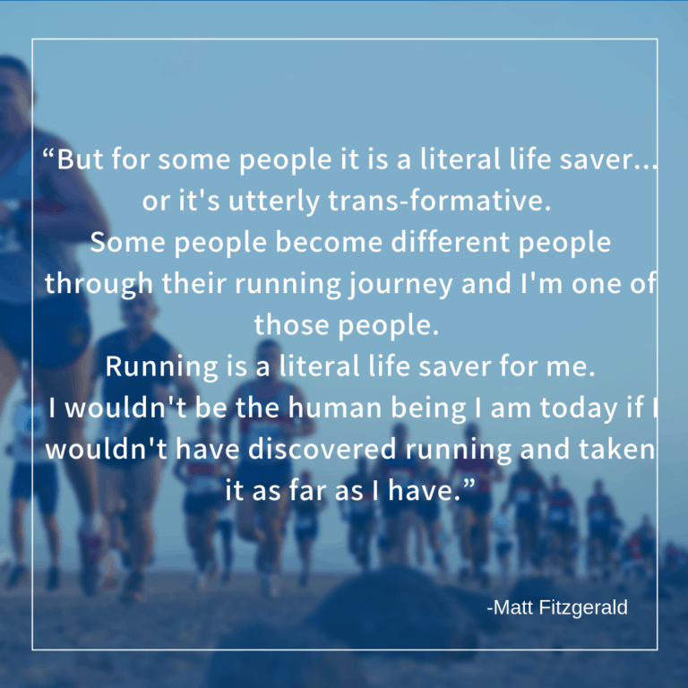 Life Is A Marathon with Matt Fitzgerald Podcast 116 - Run Eat Repeat