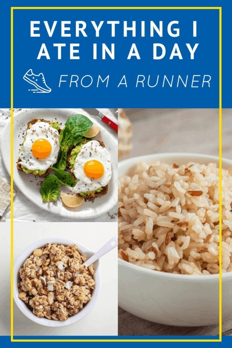 What I Eat In A Day - for Runners - Run Eat Repeat