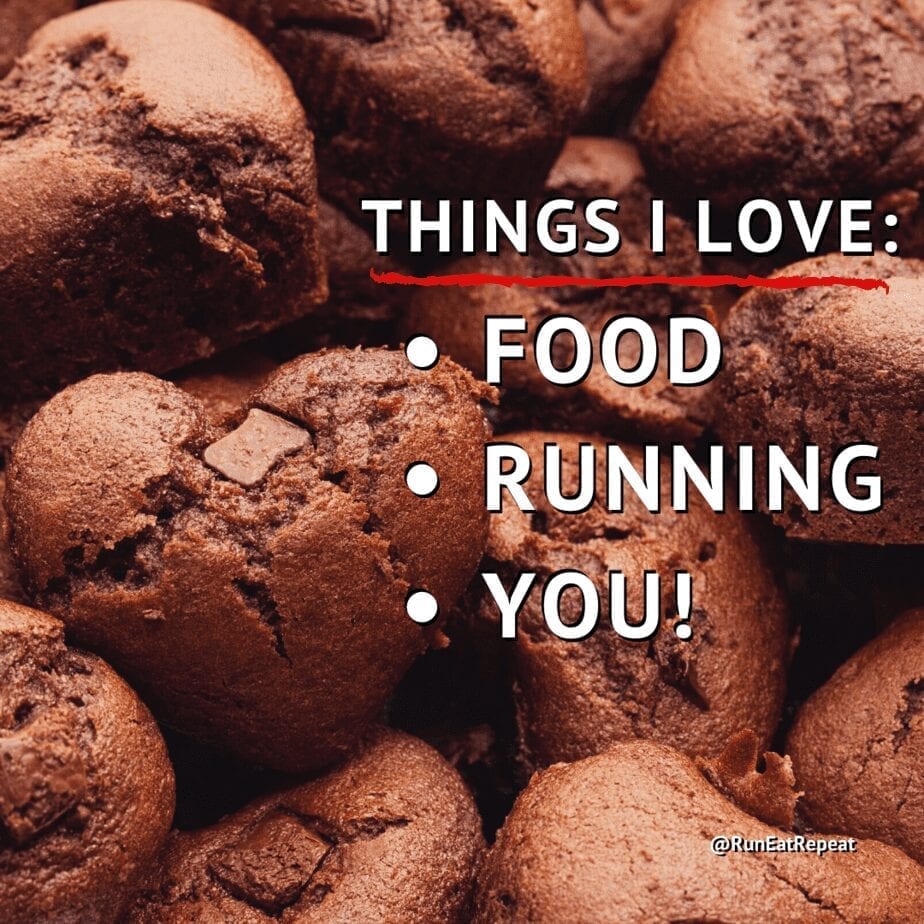 Valentine's Day for Runners - Funny Memes for Instagram - Run Eat Repeat