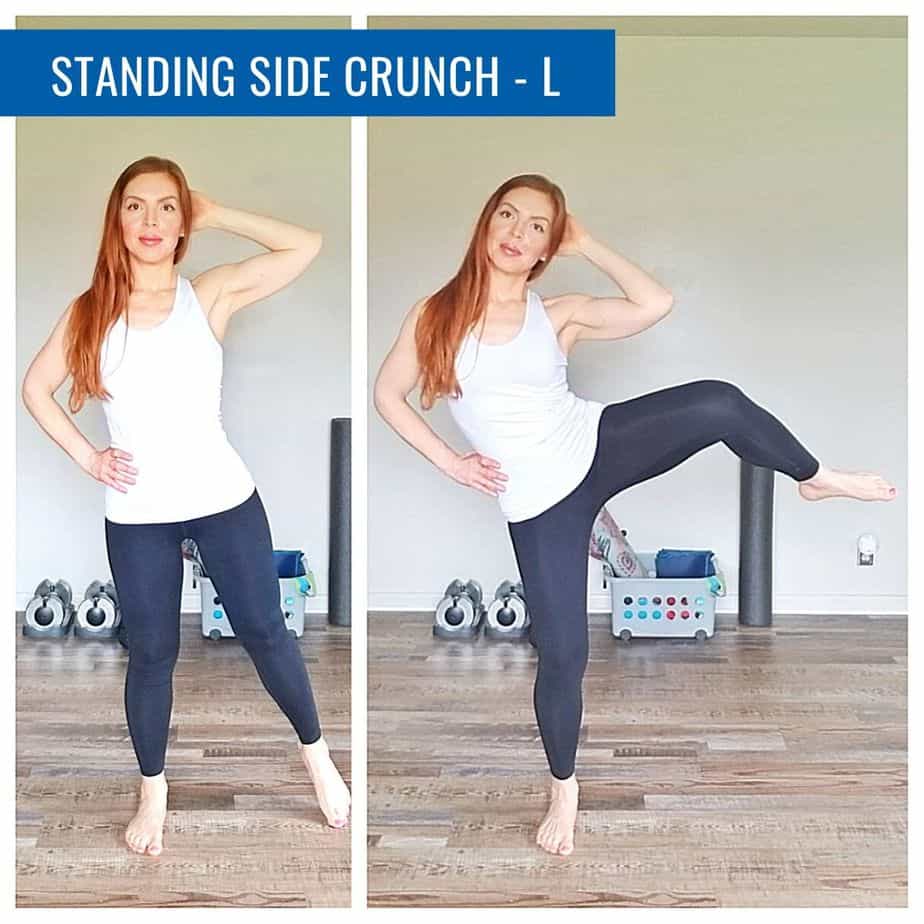 4 Minute Standing Core Workout for Runners - Run Eat Repeat