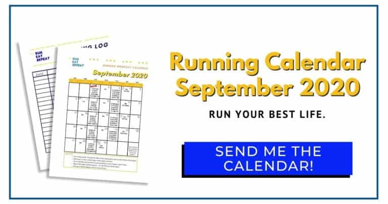 Runner Strength Workout B - September Calendar - Run Eat Repeat