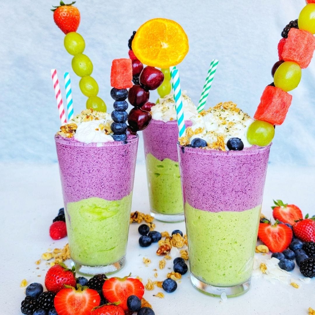 Fruity Fun Milkshake Recipe - Run Eat Repeat