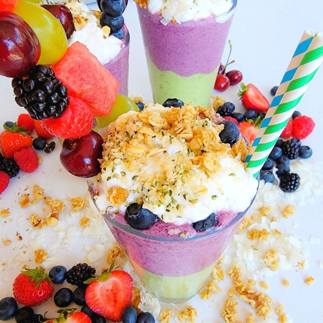 Fruity Fun Milkshake Recipe - Run Eat Repeat