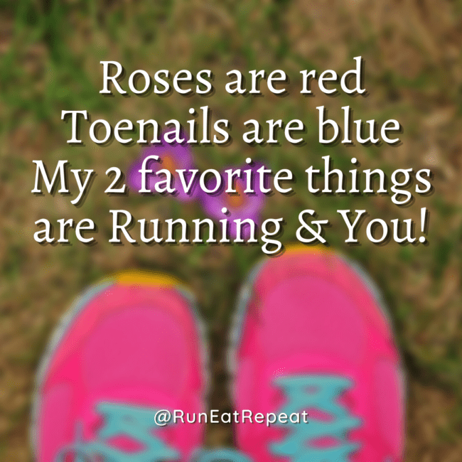 Funny Valentine's for Runners - Run Eat Repeat