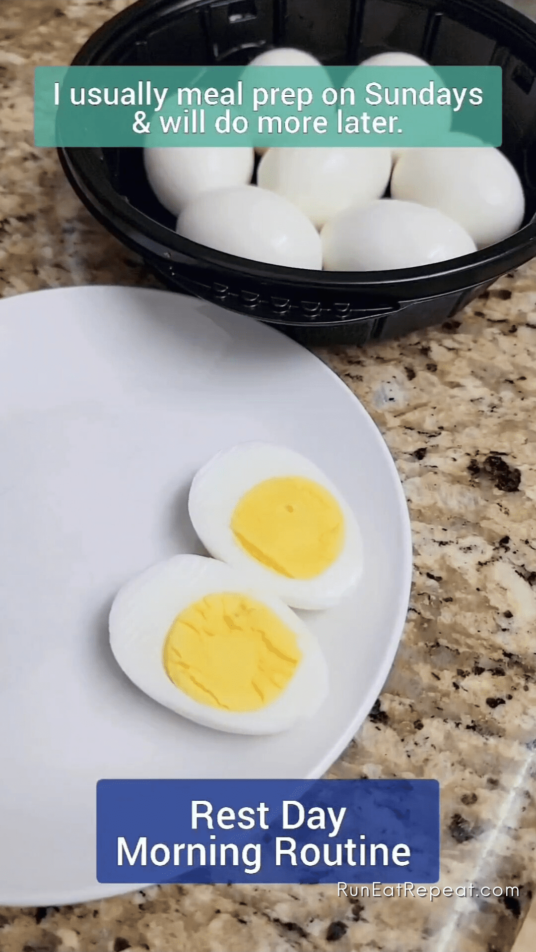 My Rest Day Morning Routine - Run Eat Repeat