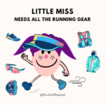 Little Miss Runner Girl - Instagram Meme Trend for Runners - Run Eat Repeat