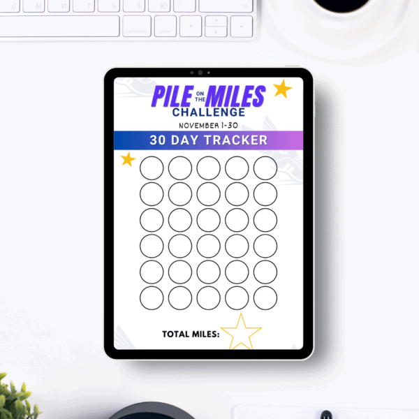 30 Day RUNNING CHALLENGE Digital Trackers - Run Eat Repeat