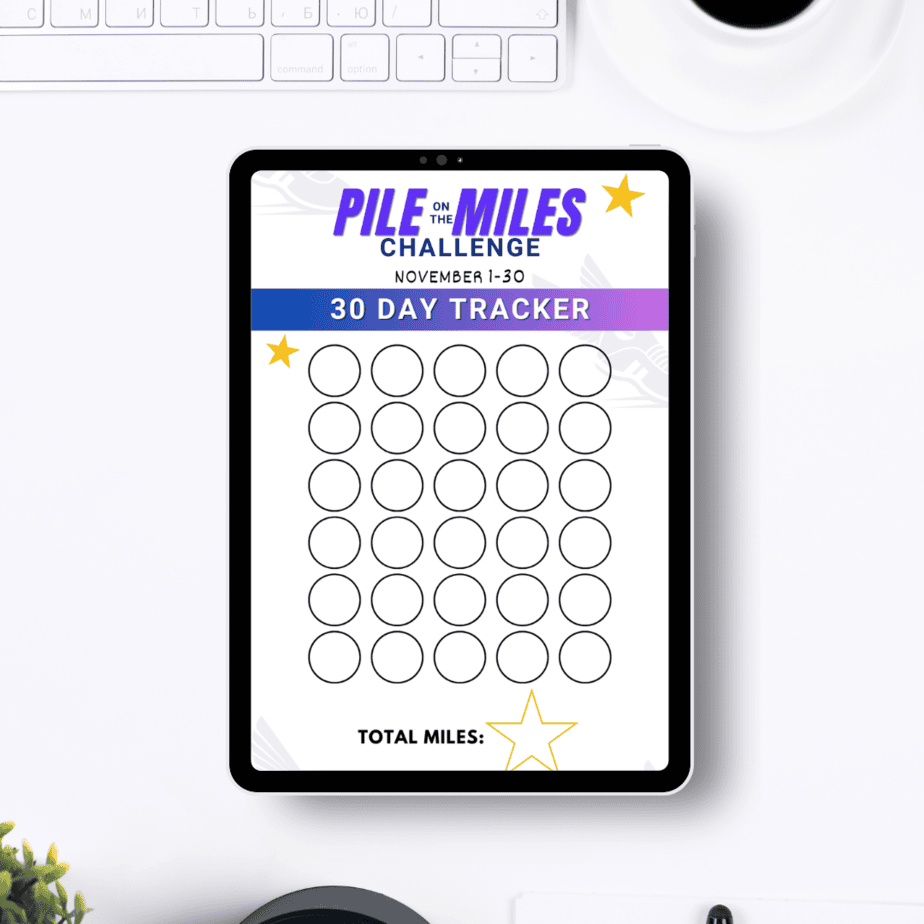 30 Day RUNNING CHALLENGE Digital Trackers - Run Eat Repeat